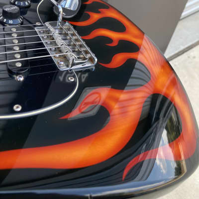 Fender Hot Rod FSR Flame Fire Strat Stratocaster 2003 | Reverb