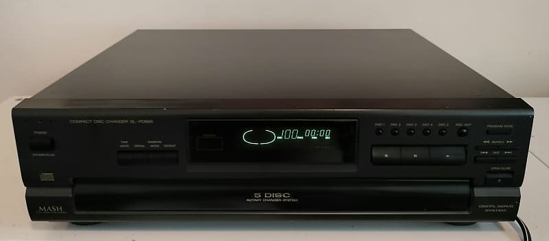 Technics SL-PD665 Compact Disc Changer 5 Disc 1995 | Reverb