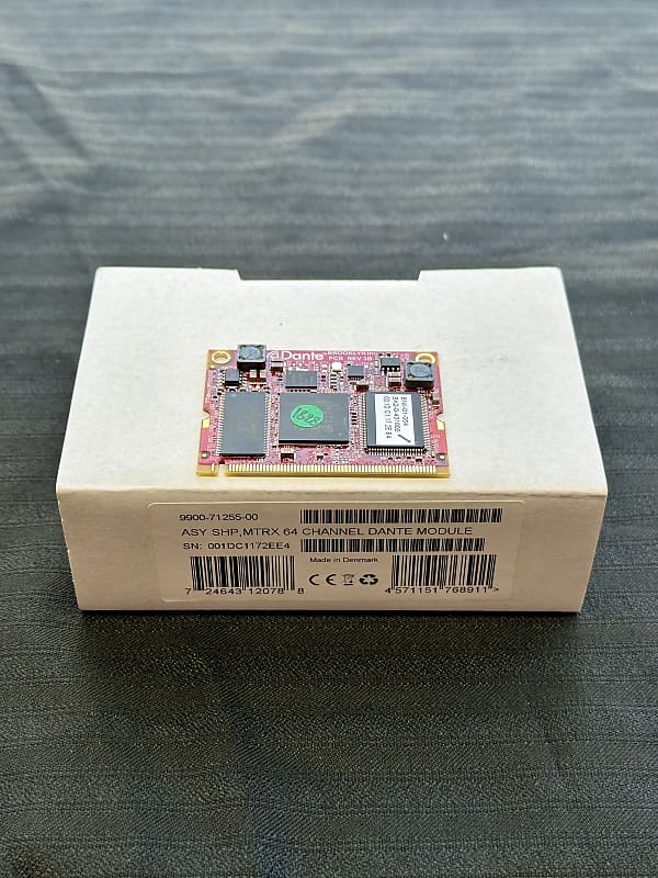 Avid MTRX 64 channel IP Audio Dante module | Reverb