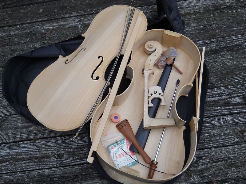 Trademark 4/4 Cello Kit 99% Complete | Reverb