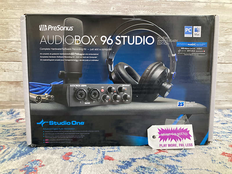 Presonus AUDIOBOX 96 STUDIO PACK | Reverb