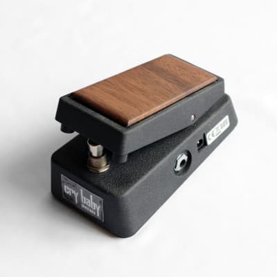 Walnut Pedal Topper; for Dunlop Cry Baby Mini Wah Pedal | Reverb