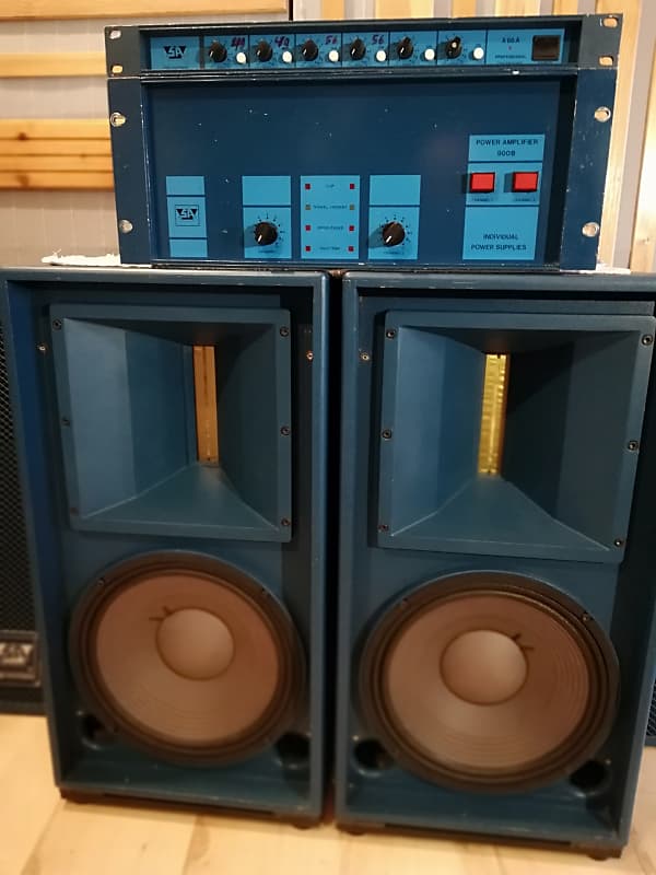 Stage Accompany system Champ C24 speakers, 900B power amp, | Reverb