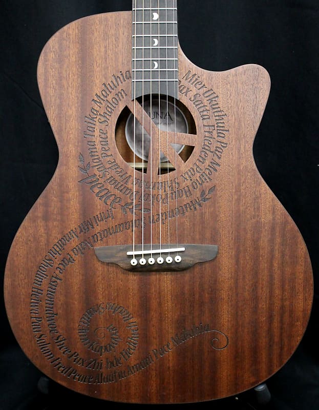Luna Gypsy Mahulia Peace 2024 - NATURAL | Reverb