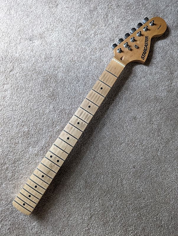 Squier Starcaster Stratocaster Maple Neck | Reverb