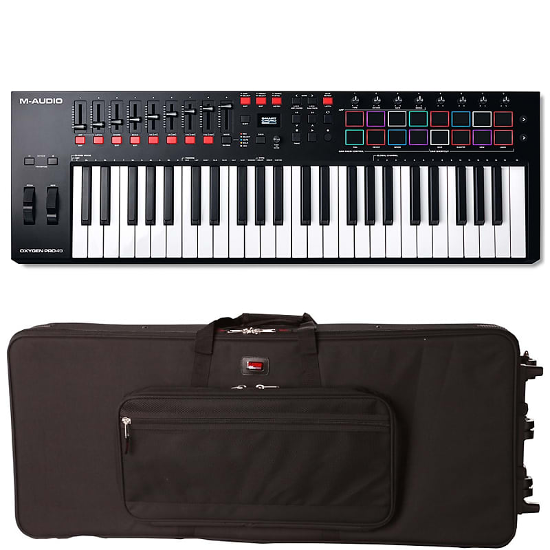 M-Audio Oxygen Pro 49 49-Key USB Powered MIDI Controller | Reverb