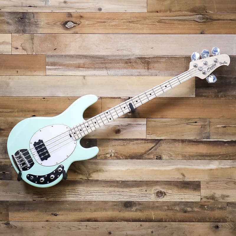Sterling by Music Man Stingray RAY4 Bass Guitar, Mint Green | Reverb