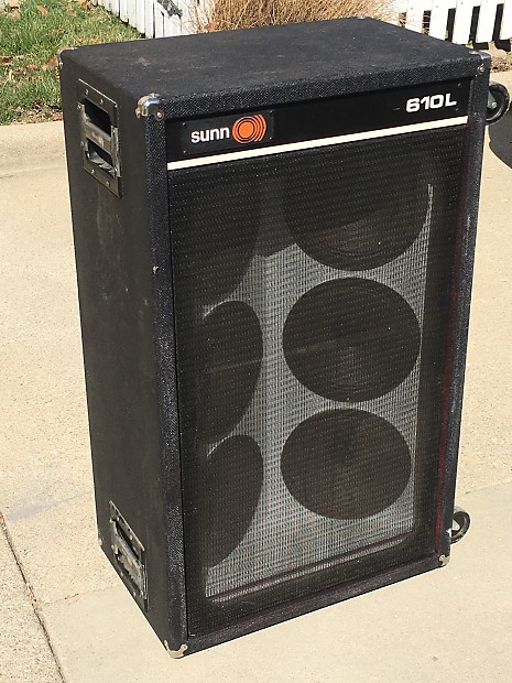 Vintage Sunn 610L 6x10 cabinet | Reverb