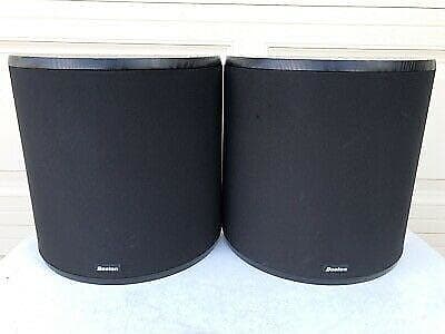 Boston Acoustic VRX Pair Surround Speakers - Black-Perfect! | Reverb