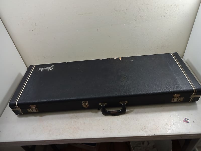 Fender Telecaster 1970's - Black Tolex case in decent shape | Reverb