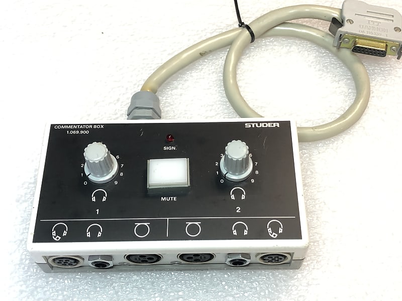 Studer 069 Commentator Box | Reverb