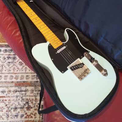 Custom built Telecaster-style Guitar with flame maple neck | Reverb