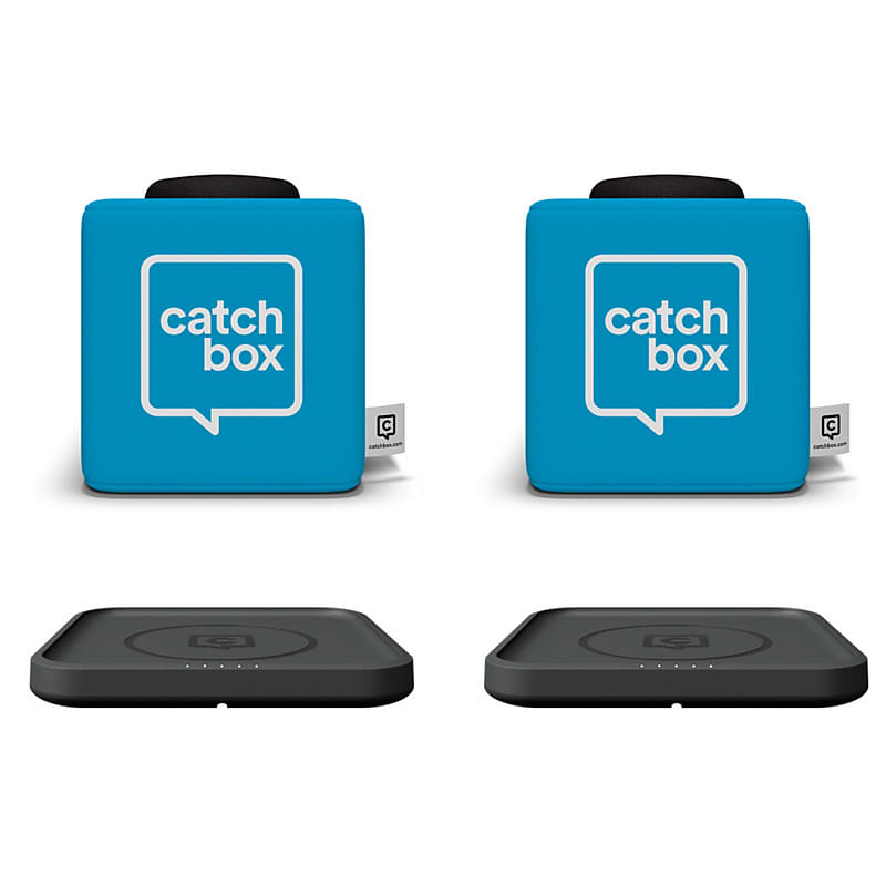 Catchbox Plus Throwable Microphone System with 2 Cubes and 2 | Reverb