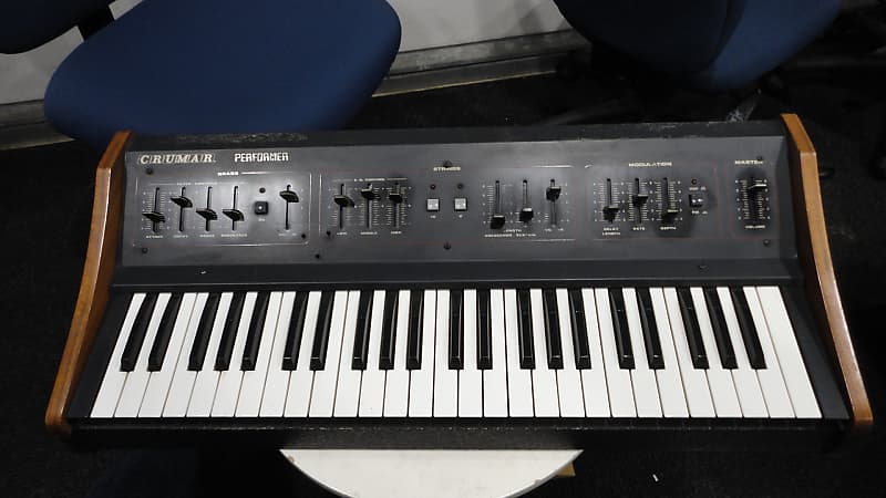 Crumar Performer Late 70s' Black/Wood trim | Reverb