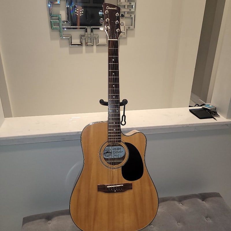 Charvel acoustic with locking hard case acoustic | Reverb