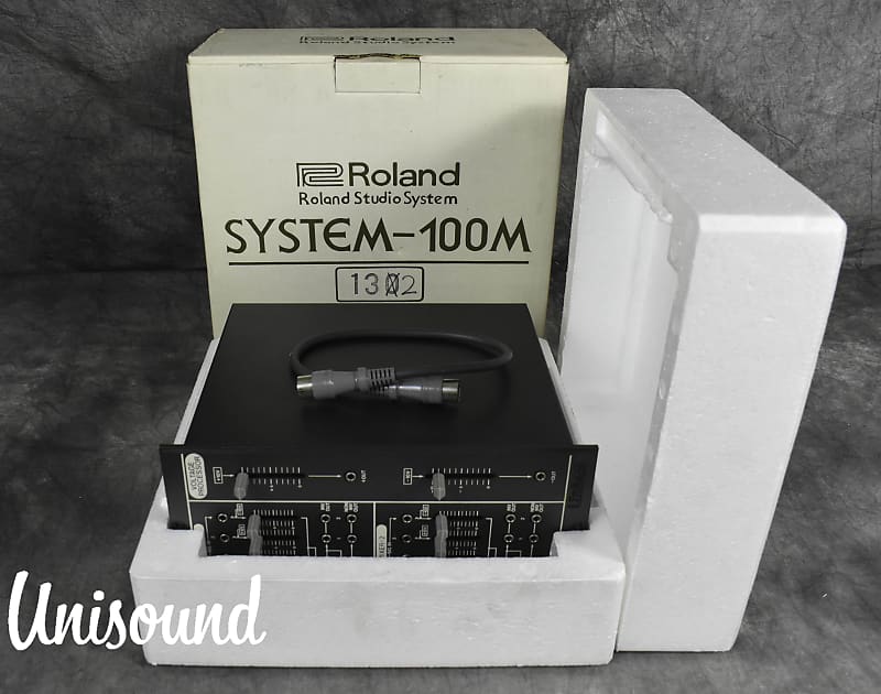Roland System-100M Model 132 AUDIO MIXER and voltage | Reverb
