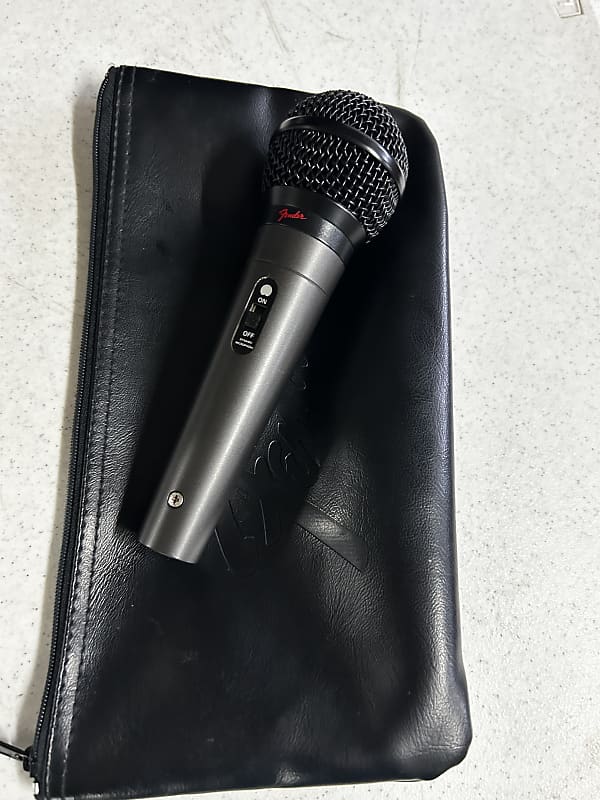 Fender P-51 Omnidirectional Dynamic Microphone Mic 1990’s - | Reverb