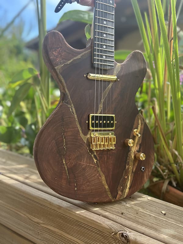 KINTSUGI - Handcrafted Custom Electric Guitar. Made from | Reverb
