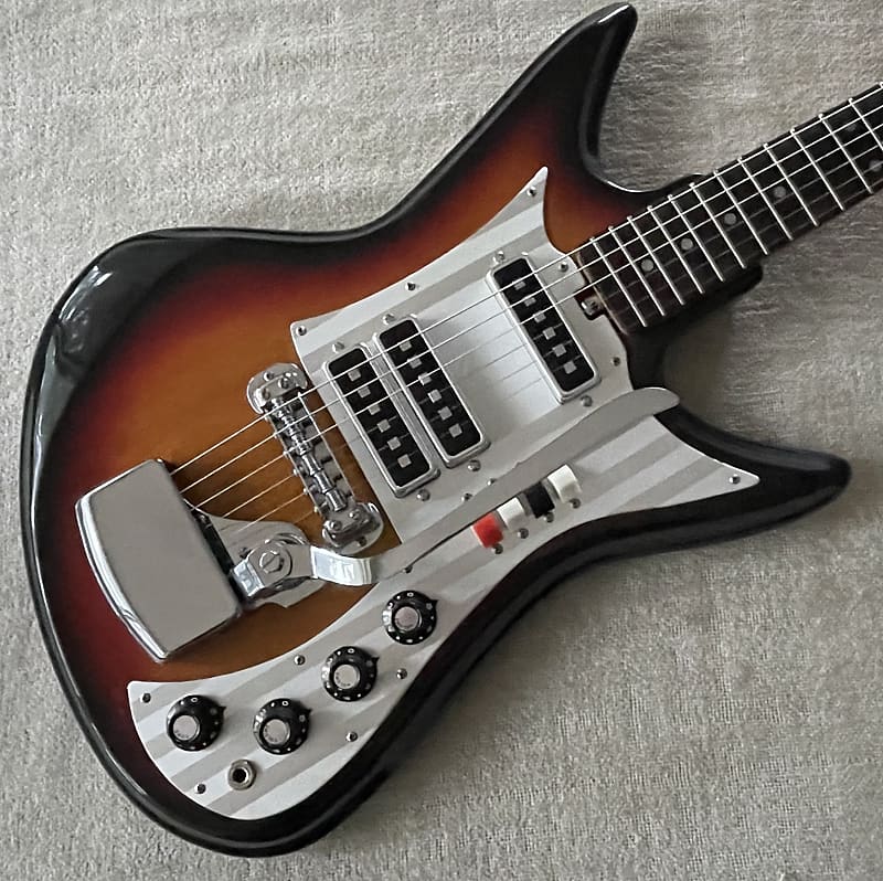 1967 Teisco ET-312 “Shark Fin” Electric Guitar + Original | Reverb