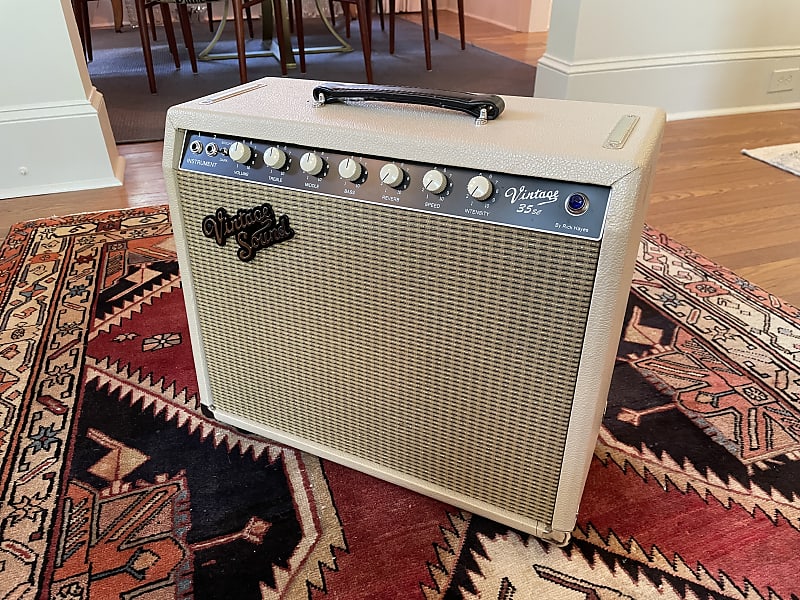 Vintage Sound 35sc Vibrolux Reverb Style Blonde Combo 2016 - | Reverb