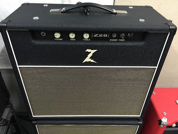 Dr Z Z28 Black with Black and Tan Grillcloth | Reverb