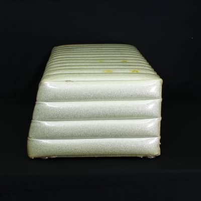 Kustom K250 Naugahyde Tuck n Roll Head, Silver | Reverb