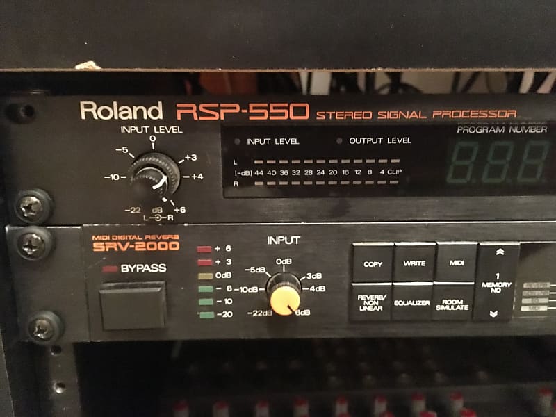 Roland RSP-550 Stereo Signal Processor | Reverb