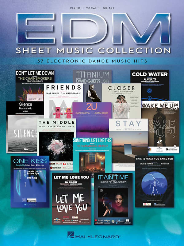 EDM Sheet Music Collection - 37 Electronic Dance Music Hits | Reverb
