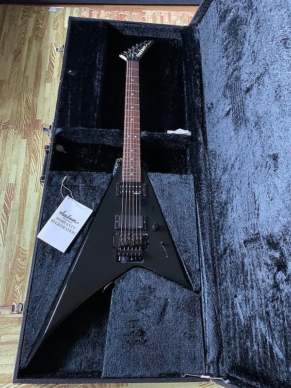 Jackson Professional Rhoads EX Black | Reverb