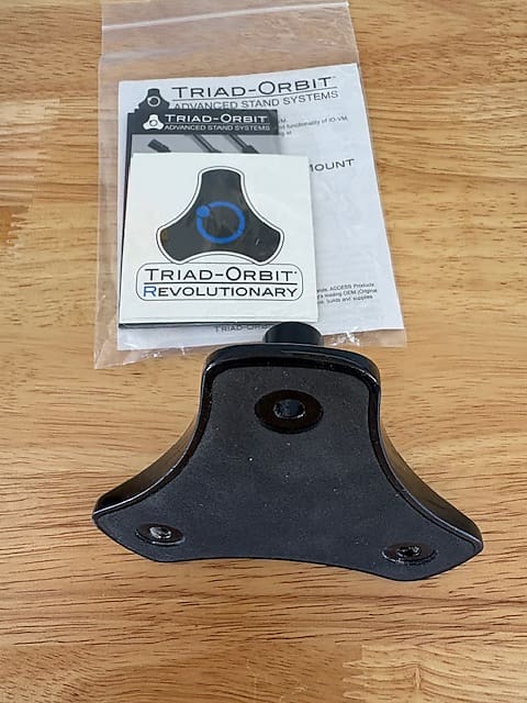 Triad-Orbit IO-WIO wall plate/deskmount - black | Reverb