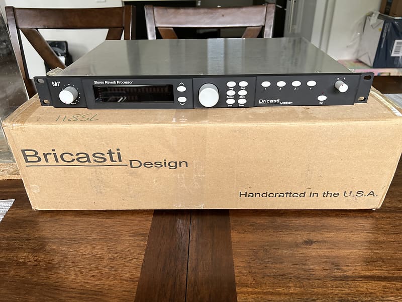 Bricasti Design M7 Reverb Current Model, Needs a Home | Reverb