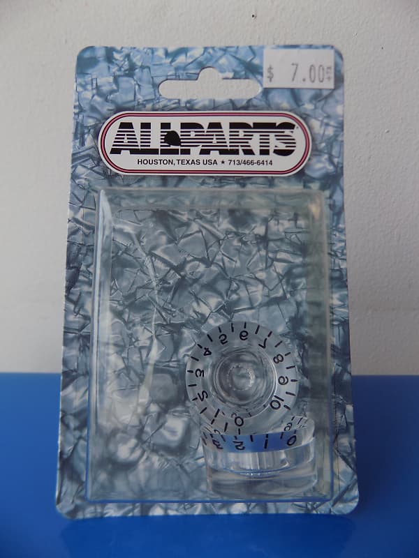 Allparts PK-0130 Set of 2 Vintage-Style Speed Knobs - Clear | Reverb