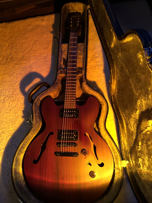 Heavily Modified Epiphone Dot Studio | Reverb