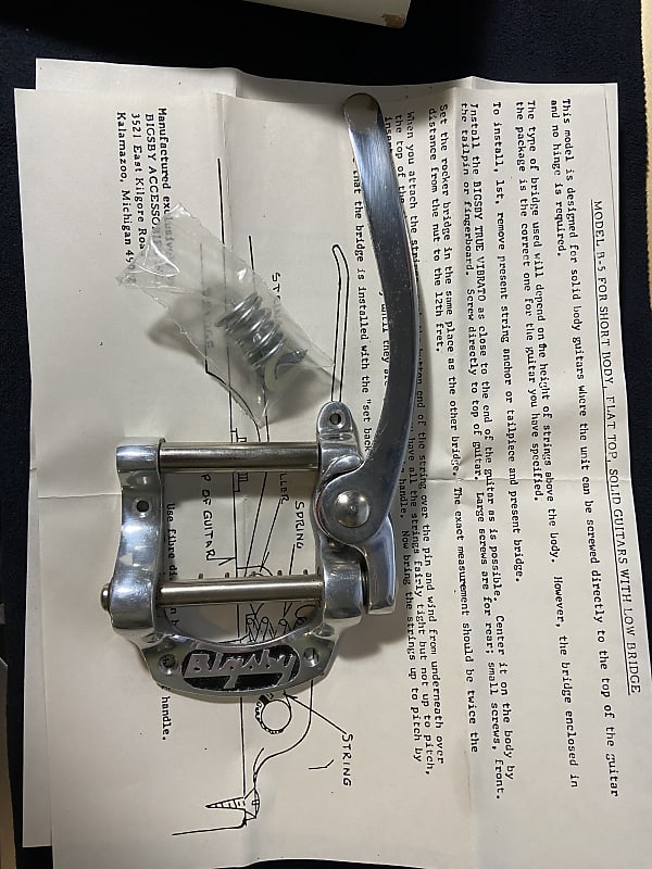 Bigsby B-5 - Vintage - still in box | Reverb