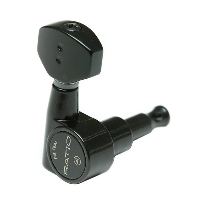 Graph Tech Ratio Electric MiniContemporary 6 in line - Black | Reverb