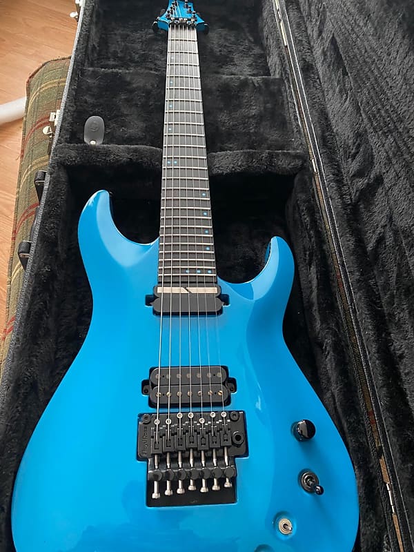 Schecter KM7 FR-S 2017 Lambo blue | Reverb