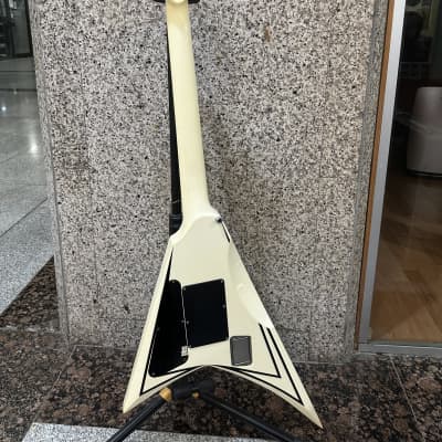 ESP Alexi Laiho Standard Scythe V 2007 White Electric | Reverb