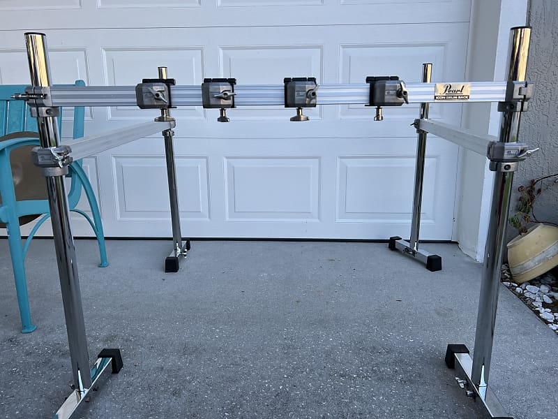 Pearl Icon DR500 Straight Drum Rack Chrome/Aluminum | Reverb