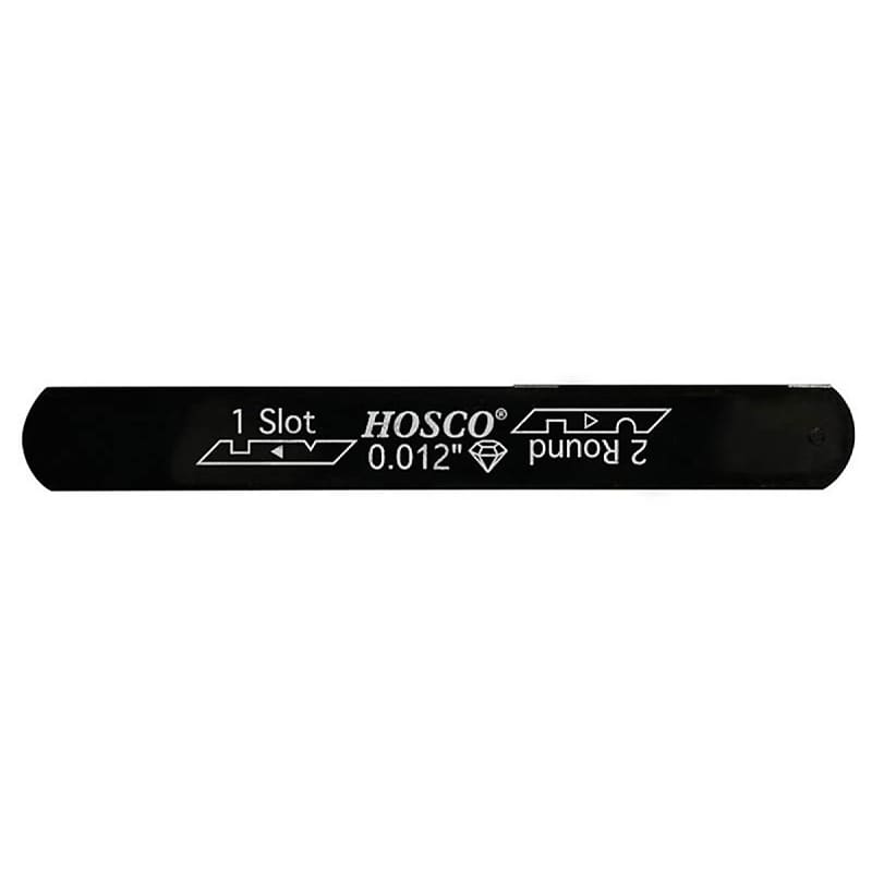 Hosco Diamond Black Nut File, 0.012" - H-NF-012DC | Reverb