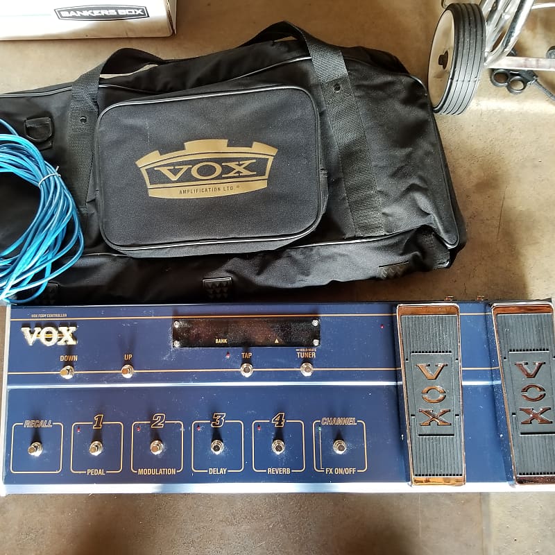 VOX VC12 Footpedal Controller for AD60-120/VT-VTX Amps, rare | Reverb