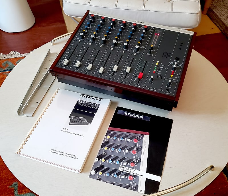 Studer A779 Console Mixer / Manual, Box, Rack Rails , | Reverb