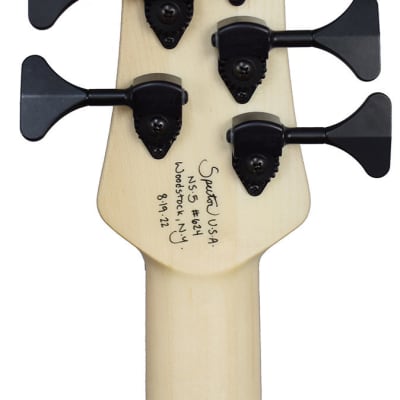 Spector NS5 US-Customshop Bleached White | Reverb