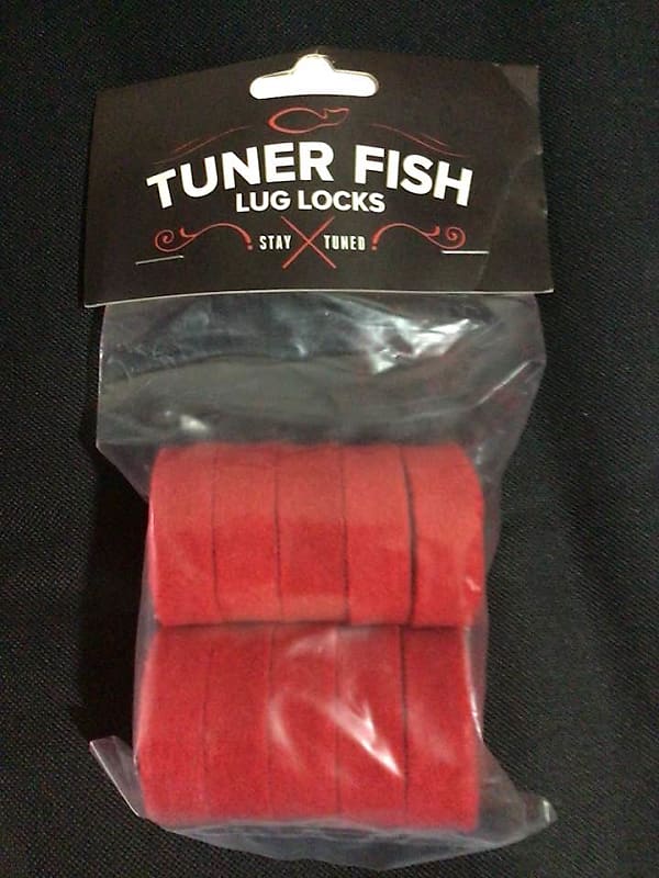 Tuner Fish Felts - Red - 10 Pack | Reverb