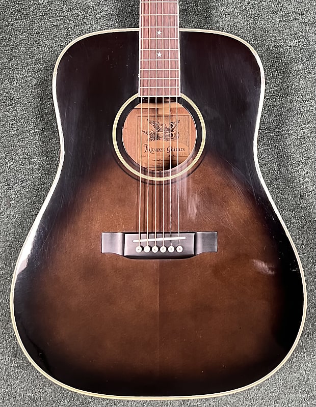 Alvarez #5013 Starburst 1980’s - Smokehouse | Reverb