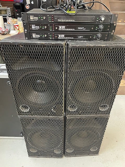 Meyer Sound UltraSeries (4) UPA-1A 12in PASSIVE speakers & | Reverb