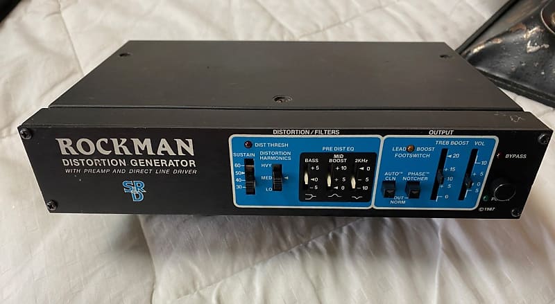 Rockman Distortion Generator with Preamp and Direct Line | Reverb