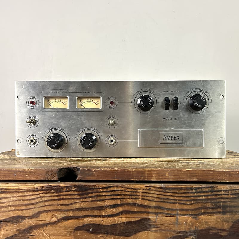 Ampex Model 354 Tube Preamp 1960's | Reverb