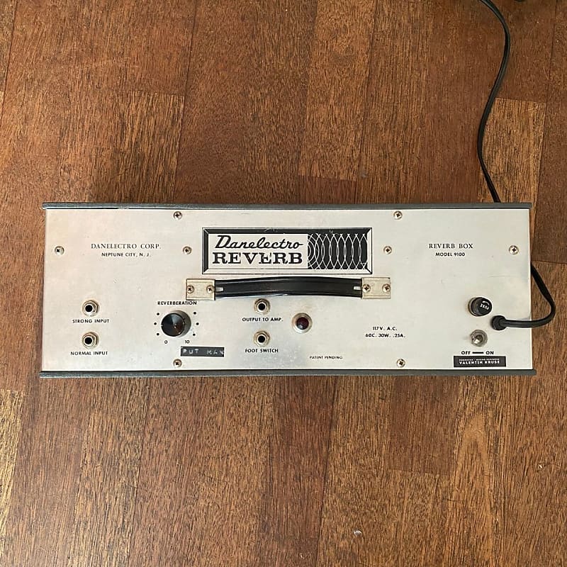 Danelectro 9100 *SPRING* reverb original sound | Reverb