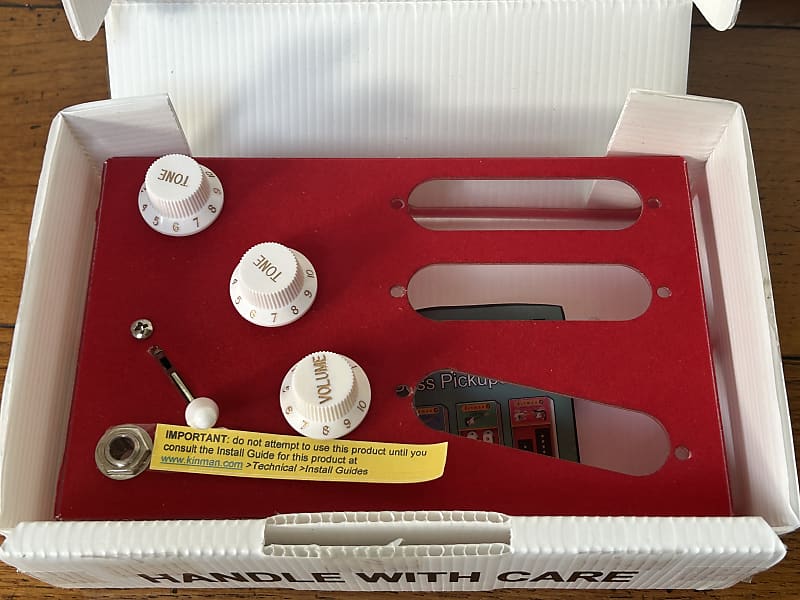 Kinman K5 Solderless Wiring Harness for Stratocaster | Reverb UK