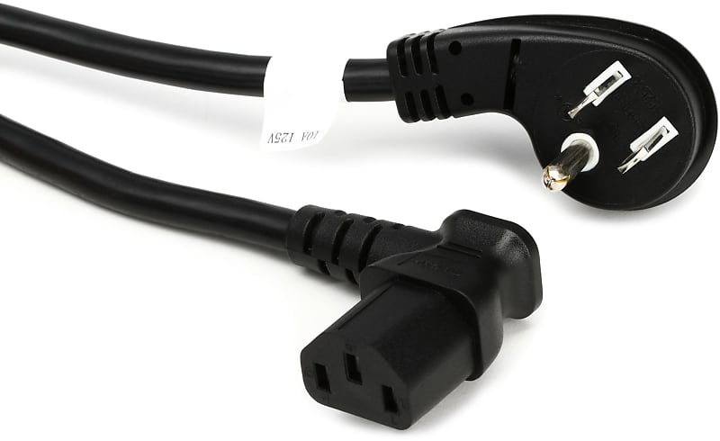 Emerson Custom Right Angle IEC to Right Angle 3 Prong Power | Reverb